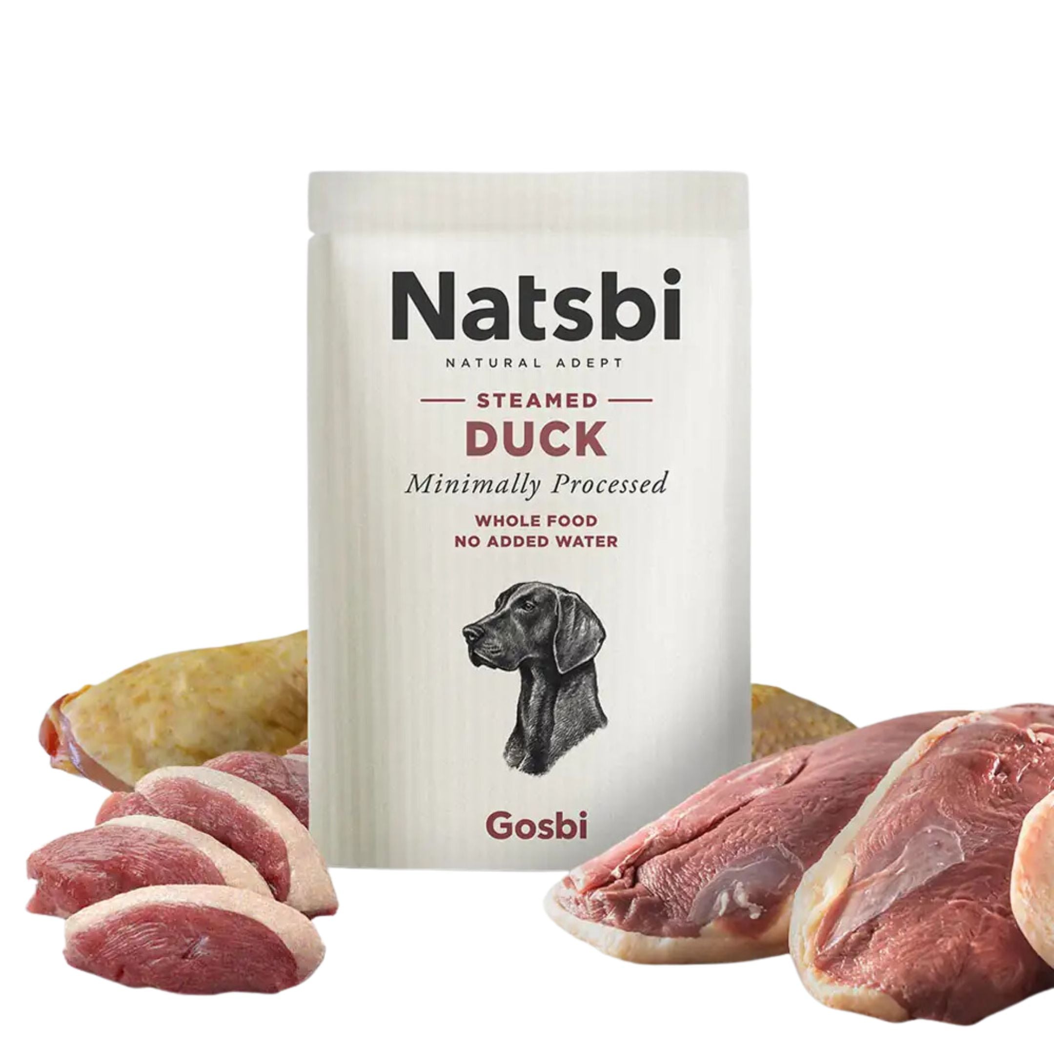 Natsbi Steamed Duck 500g – The Woof Club
